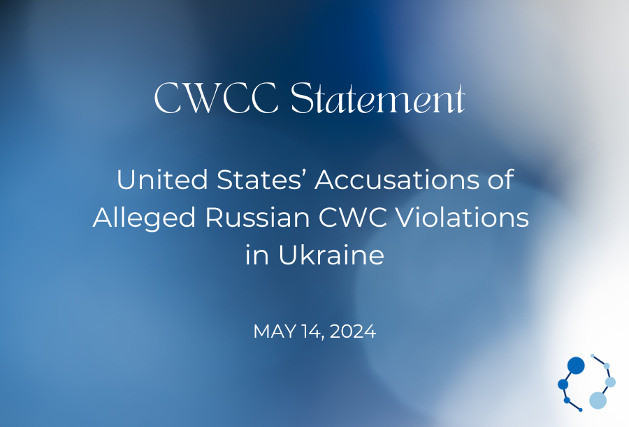 CWC Coalition – Chemical Weapons Convention Coalition